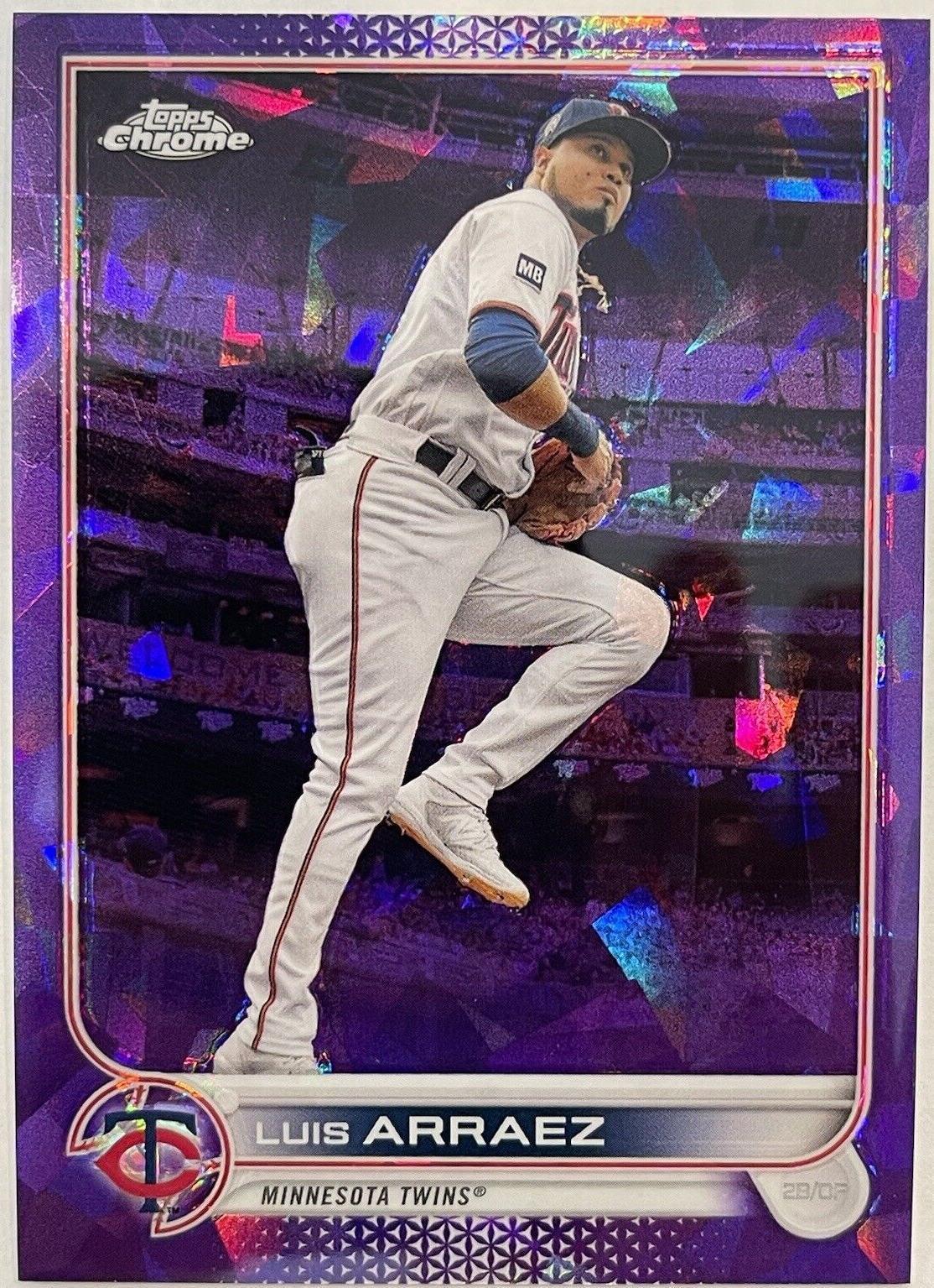 2022 Topps Chrome Sapphire Edition - Luis Arraez #453 Purple /10 for ...