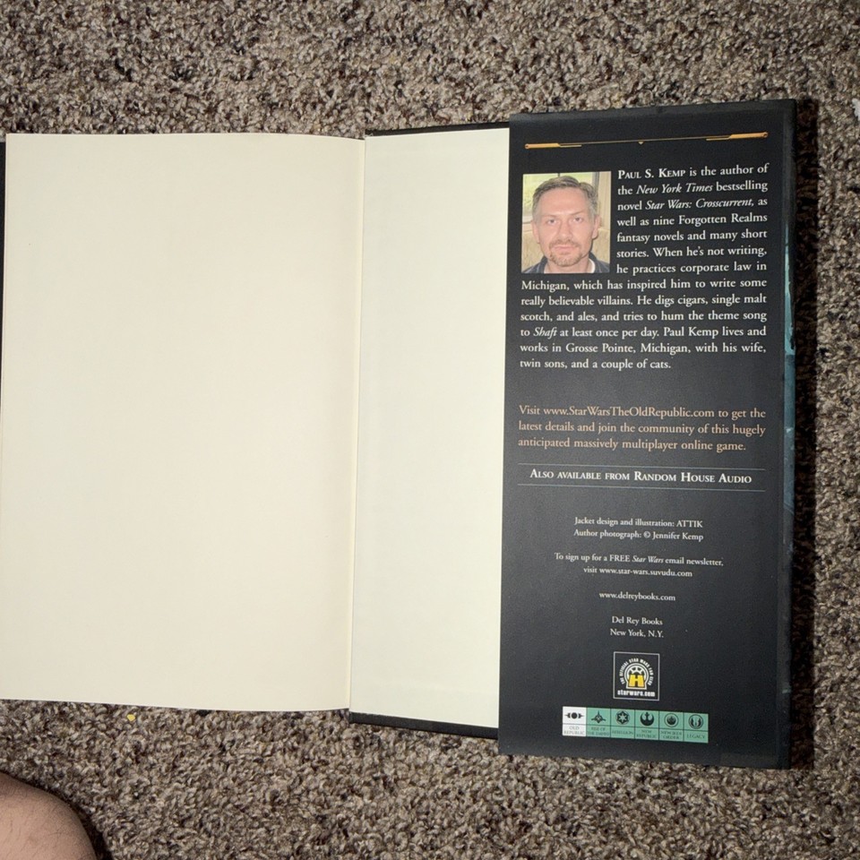 STAR WARS The Old Republic: Deceived by Paul S Kemp (1st Edition 1st ...