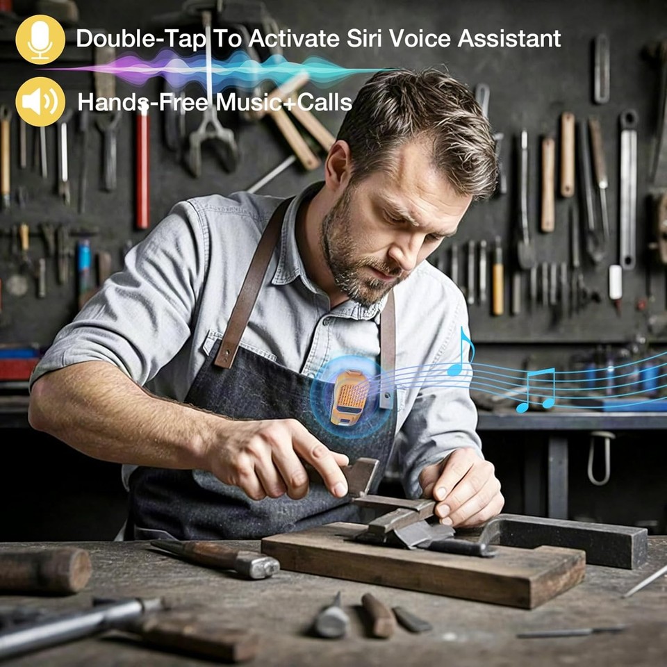 Clip on Bluetooth Speaker with Rgb/Flashlight, Wearable Waterproof ...