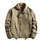 Winter Jacket Deck Work Cotton Jacket Thick Plush Jacket Thickened ...