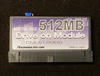 HAGIWARA SYS-COM 512MB 40pin PATA/IDE Disk on Module, DOM, SLC, -40c to +85c | eBay