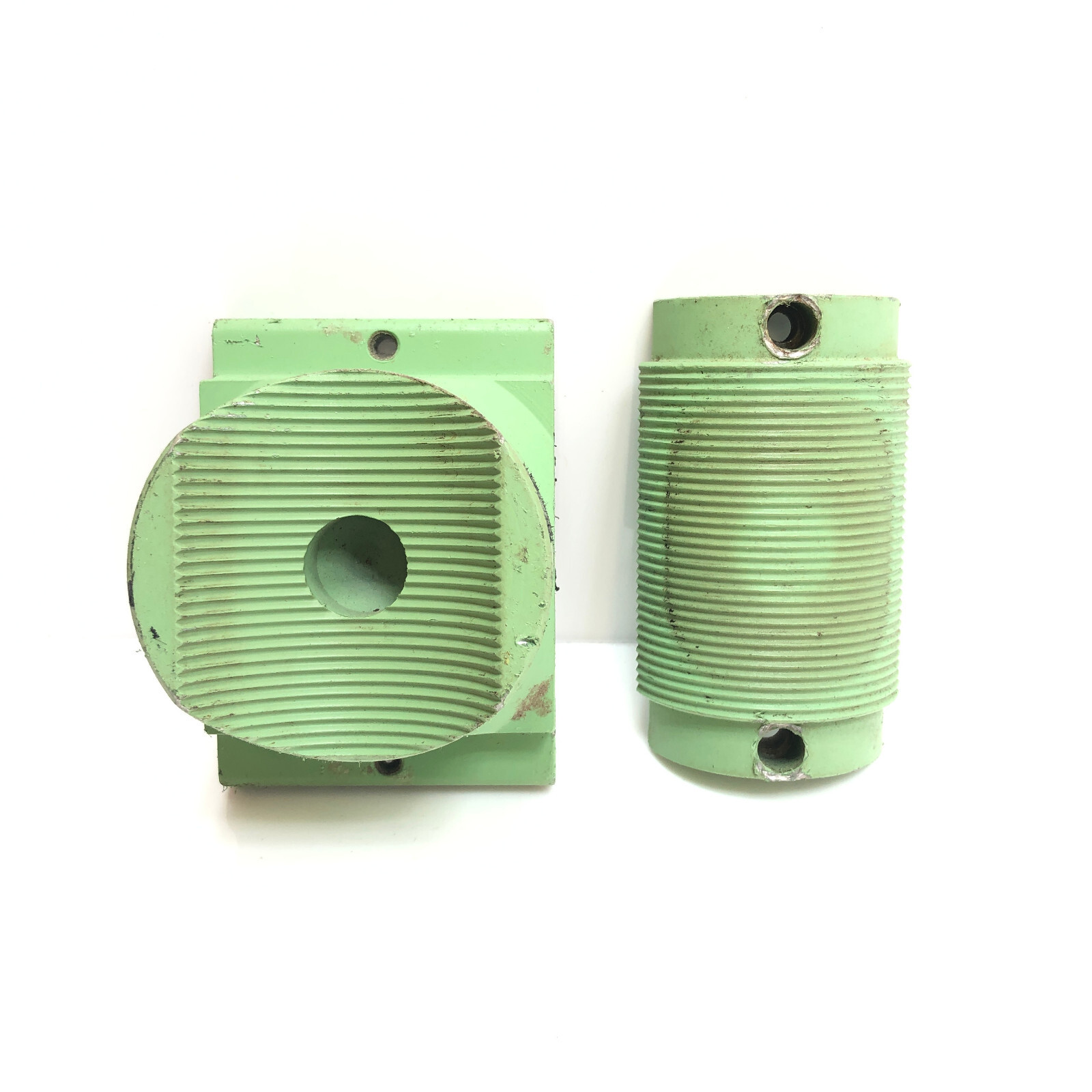 Mcelroy 2P 4" Long Serrated Concave Convex Pipe Fusion Heater Adapter ...