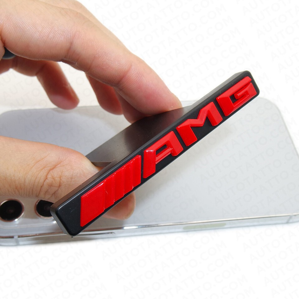 For AMG Edition Front GT Grille Nameplate Emblem Logo Badge Decorate ...