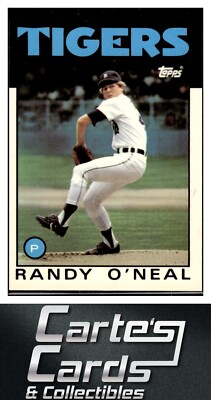 Randy O'Neal 1986 Topps Tiffany #73 Detroit Tigers | eBay