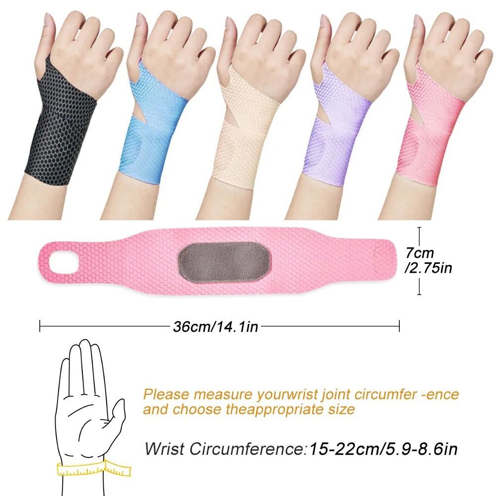 Wrist Splint Sports Wristband Carpal Tunnel Wrist Support Wrist Wrap ...