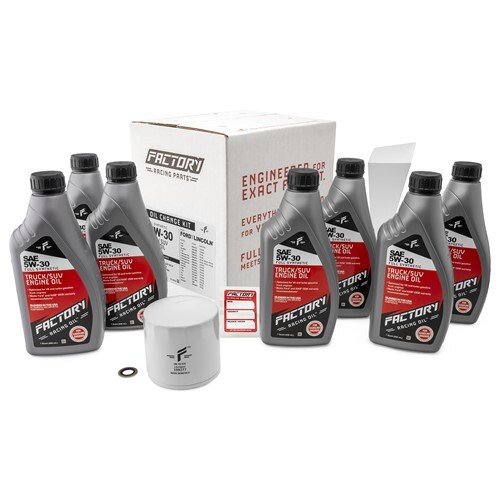Factory Racing Parts 5W-30 7 Qt Oil Change Kit for Ford F250 F350 F450 ...