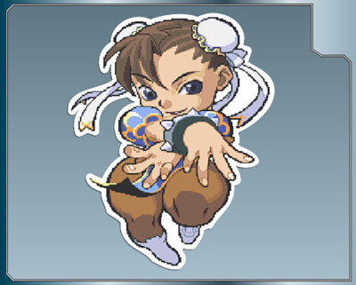 CHUN-LI Vinyl Decal #15 Car Truck Sticker Street Fighter, Pocket ...