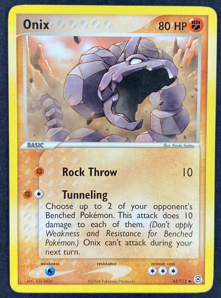 Ruby Onix Pokemon