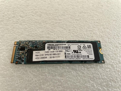 Pour HP 844405-001 Toshiba THNSN5256GPU7 Nvme Disque Dur 256GB SSD Neuf ...