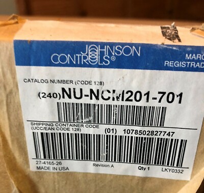 Johnson Controls Metasys NU-NCM201-701 Digital Output Control Module | eBay
