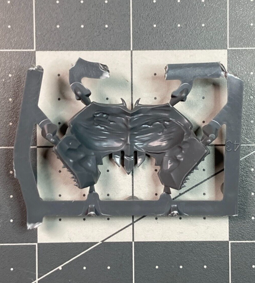 Warhammer BLOODTHIRSTER OF KHORNE CHEST PLATE Chaos Old World Daemons ...