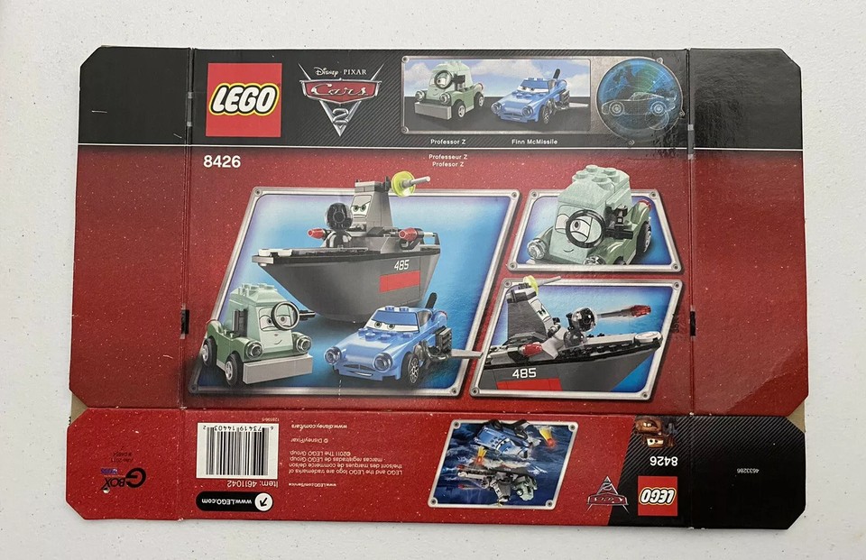 Lego Disney Cars 2 Escape At Sea #8426 Empty Box Only | eBay