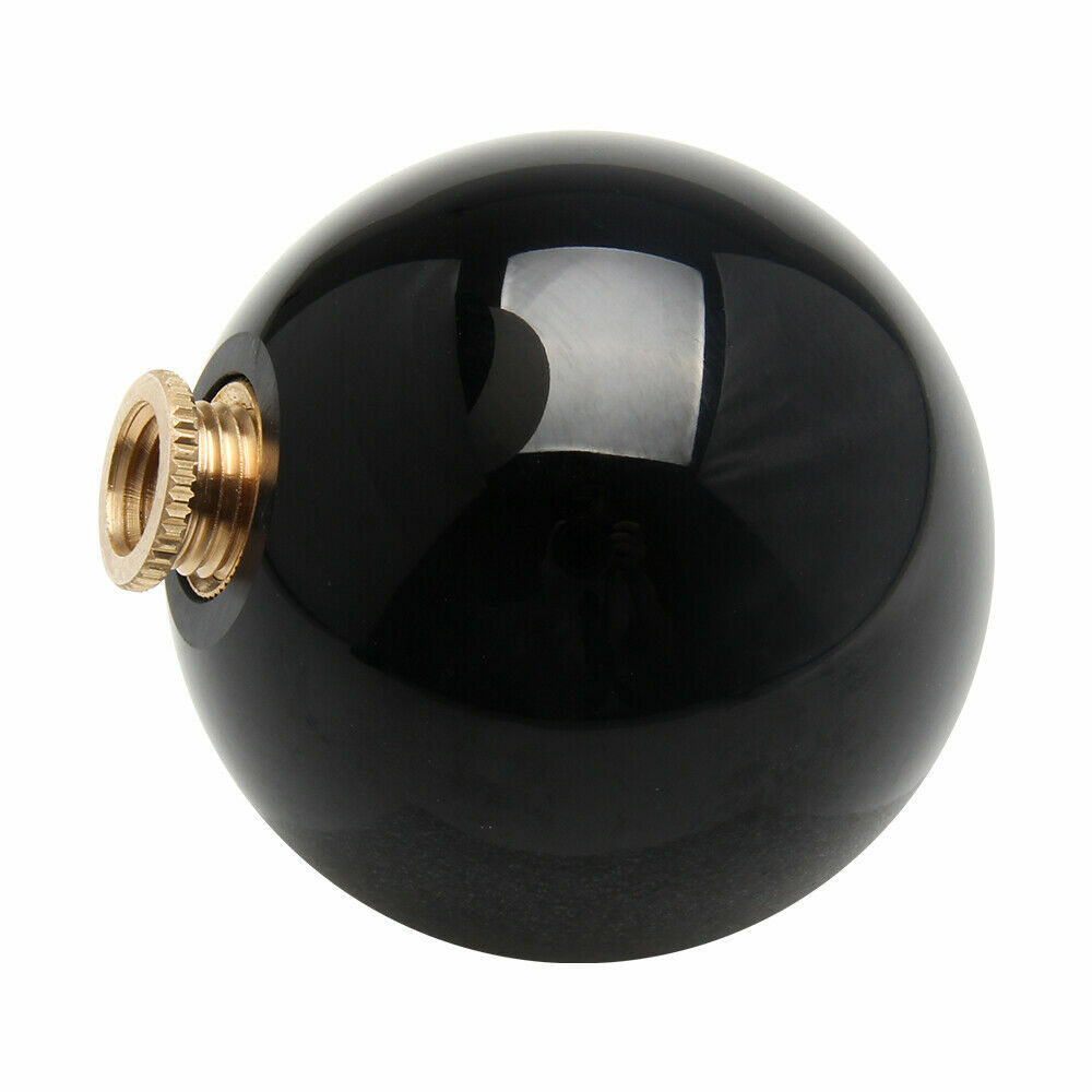 Black No.8 Billiard Ball Round Custom Car Gear Shifter Shift Knob ...