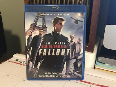 Mission: Impossible: Fallout (Blu-ray, 2018) No Digital 32429309891 | eBay