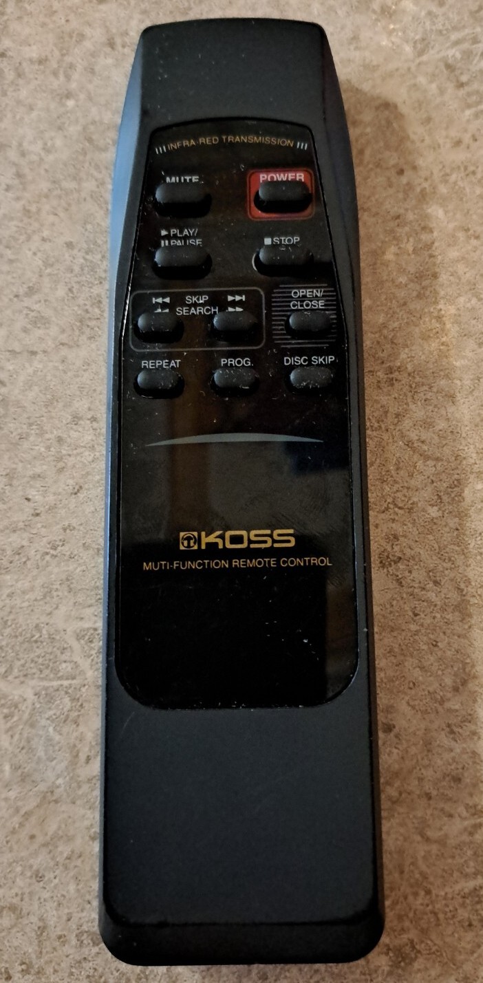 Koss Stereo HH957 Remote Control Cleaned TESTED & WORKS | eBay
