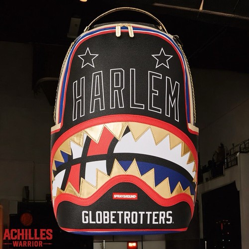 SPRAYGROUND HARLEM GLOBETROTTERS CLASSIC BACKPACK (DLXV) BASKETBALL ...