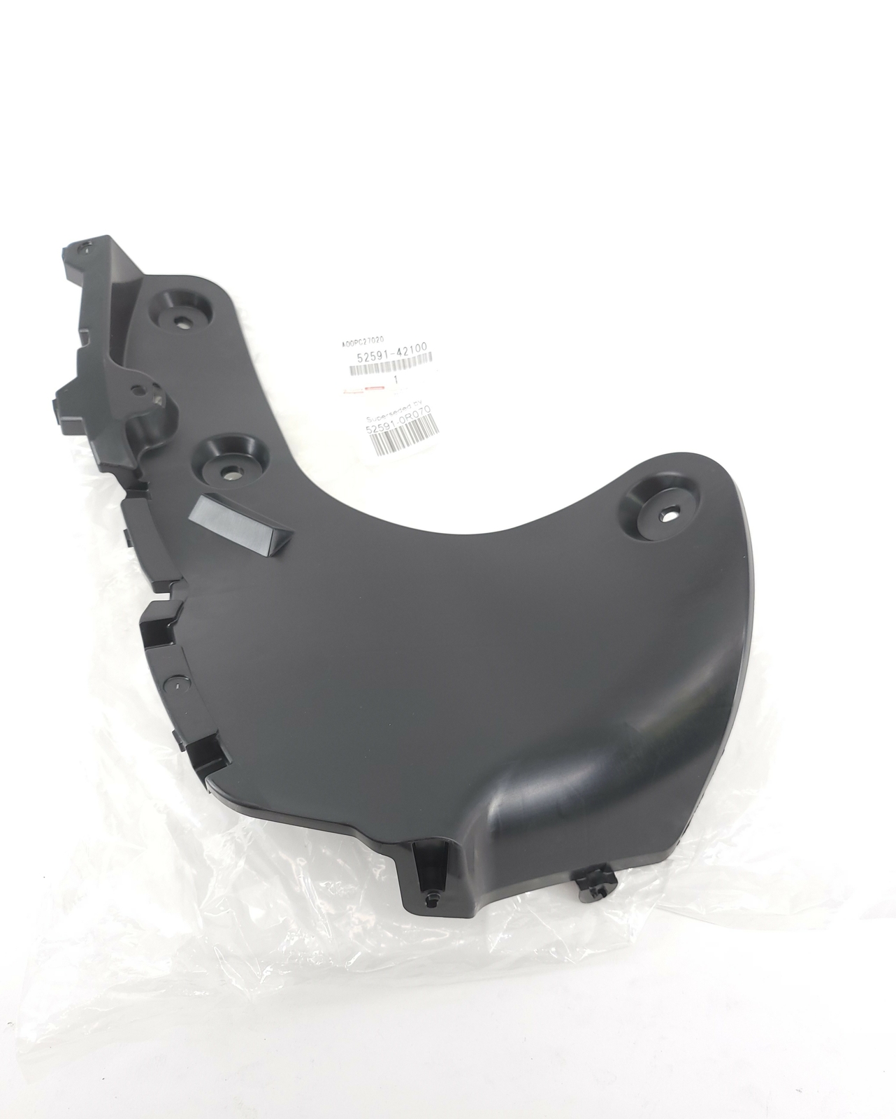 Genuine OEM Toyota 52591-0R070 Passenger Rear Bumper Side Seal 2019 ...