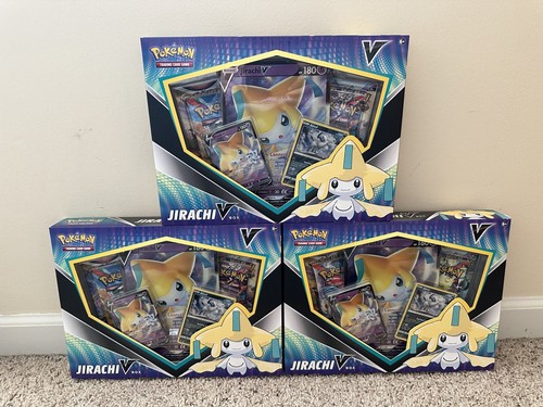 x3 Pokemon Jirachi V Collection Box Sealed Black Star Promo SWSH299 NEW ...
