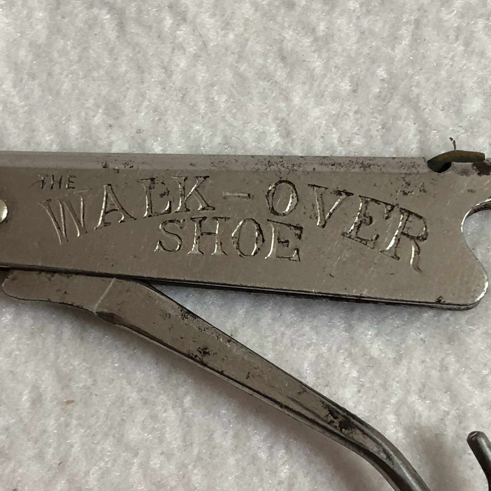 Antique Shoe Lace Hook Tool The Walk-Over Shoe Vintag… - Gem