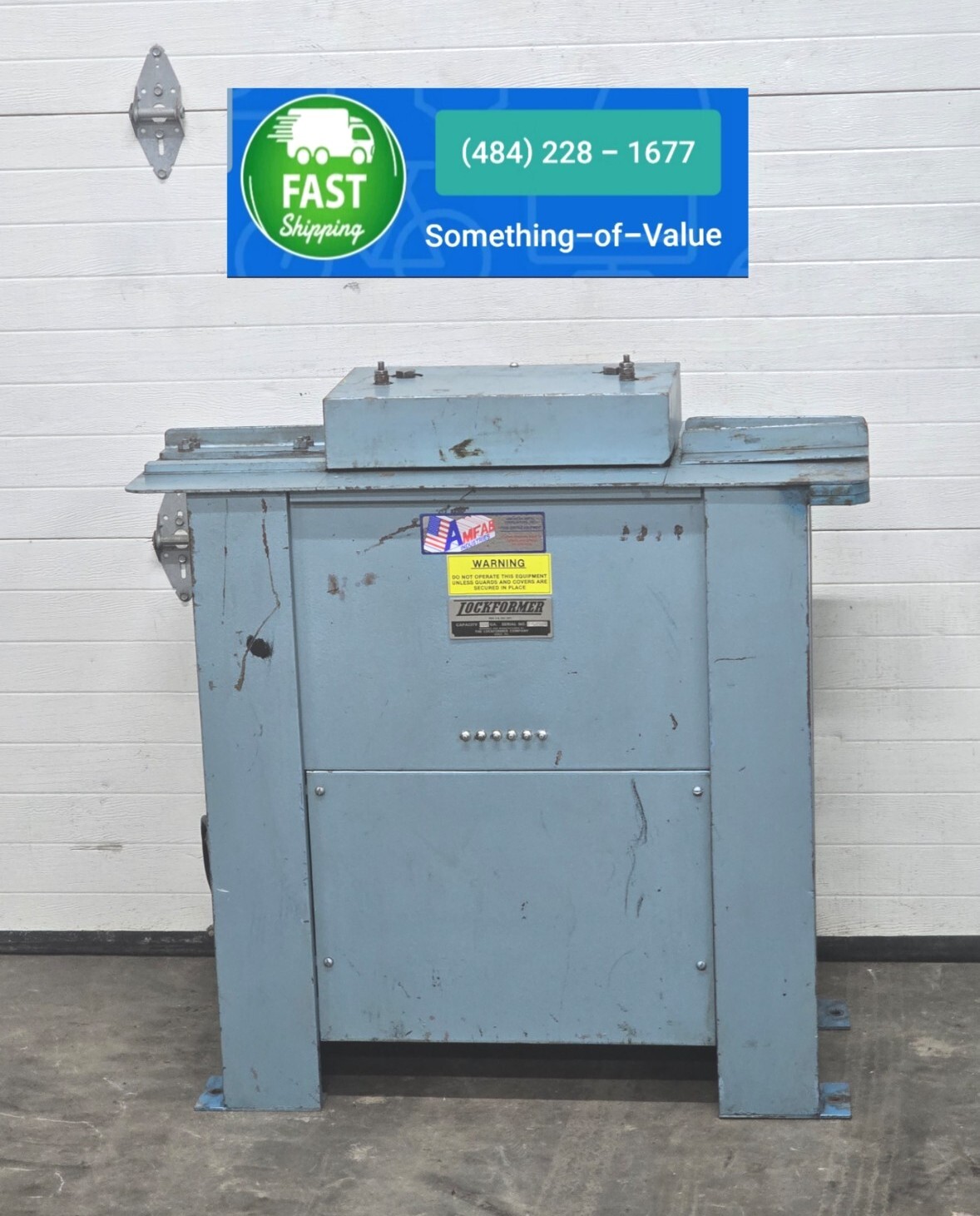 Lockformer 22 gauge Rollformer 22GA Sheet Metal HVAC Fabrication | eBay