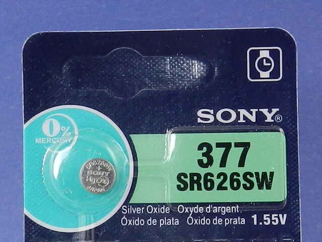 Sony 377 SR626SW Watch Battery 1Pc | eBay