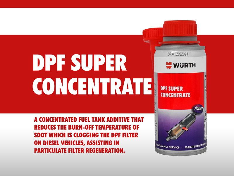 2 x Würth® DPF Super Concentrate Cleaner Fuel Additive Particular ...