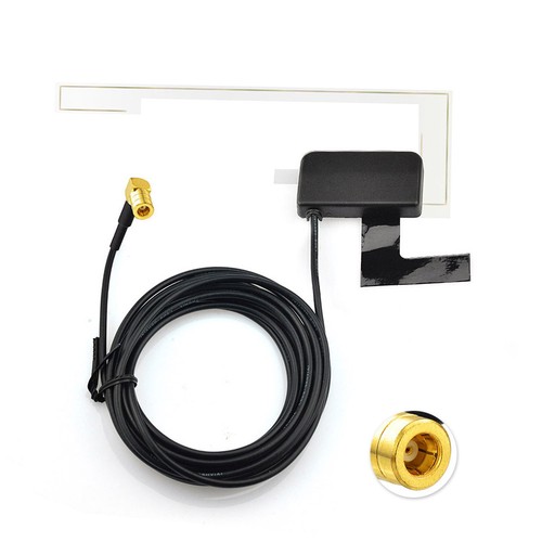 Eightwood Aktive DAB Antenne DAB+ Autoantenne SMB Adapter DAB Digitales ...