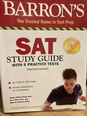 Barron’s SAT Study Guide 2020-2021 | eBay