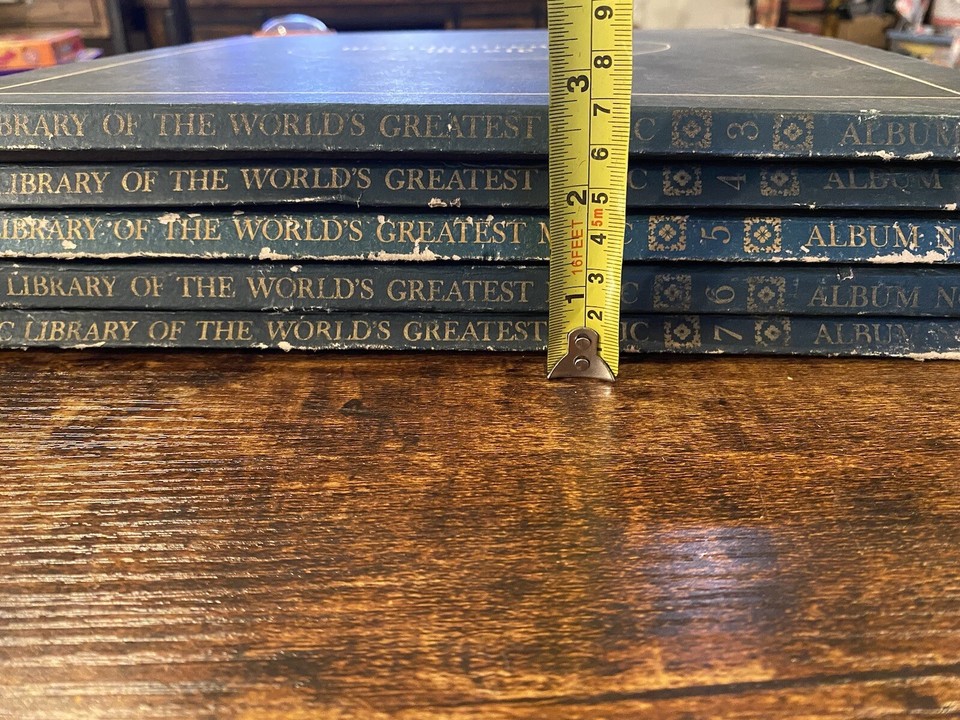 basic library of the world's greatest music Vinyl Albums Volumes 3, 4 ...