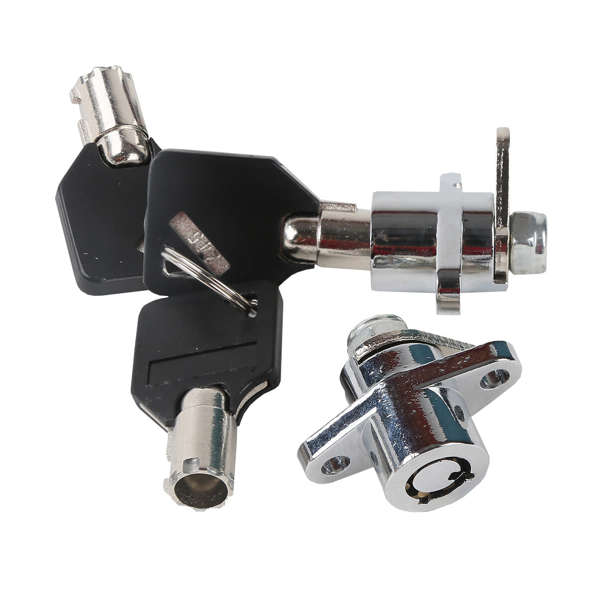 Hard Saddlebag Locks Set W/Keys Fit for Harley Road King Street Glide ...
