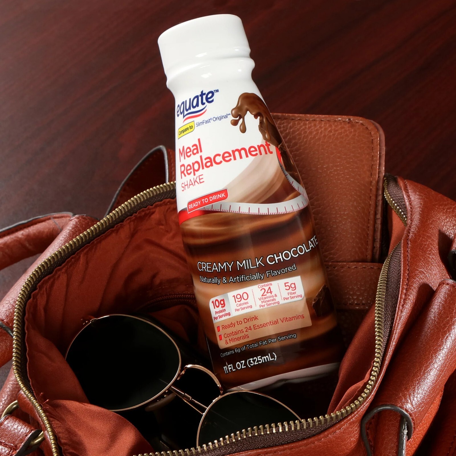 Equate Meal Replacement Shake, Creamy Milk Chocolate, 11 fl oz, 12 ...