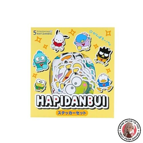 NEW Sanrio Happy Danby 5th Anniversary Sticker Set! Everyone Gathered ...