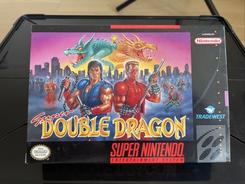 Super Double Dragon Super Nintendo Entertainment System Game Box ...