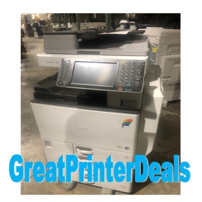 Ricoh Aficio MP C3002 NICE OFF LEASE UNITS! WITH TONER TOO! | eBay