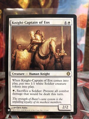 Knight-Captain of Eos (Non-foil) The List Reprints 17/249 Rare MTG | eBay