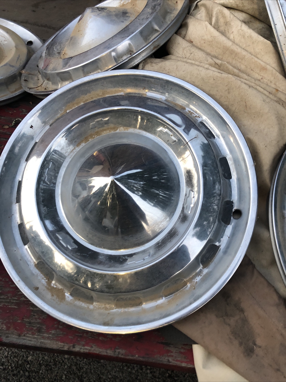 1956 Chevy Hubcaps OEM | Genuine OEM | Chevrolet