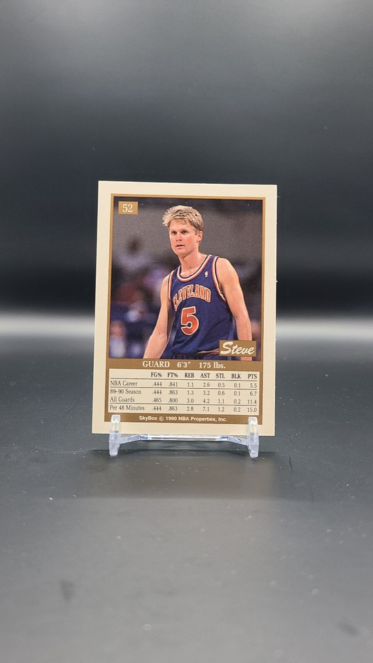 1990 SkyBox #52 Steve Kerr Basketball Card | eBay