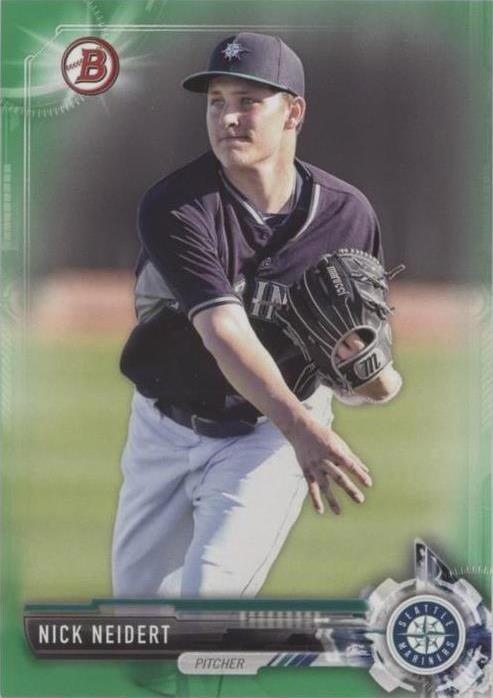 2017 Bowman - Prospects Nick Neidert #BP126 Green /99 (RC) for sale ...