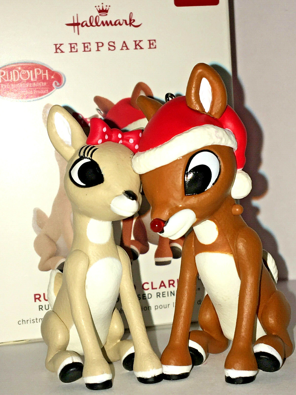 HALLMARK Keepsake 2019 RUDOLPH AND CLARICE THE RED NOSED REINDEER ...