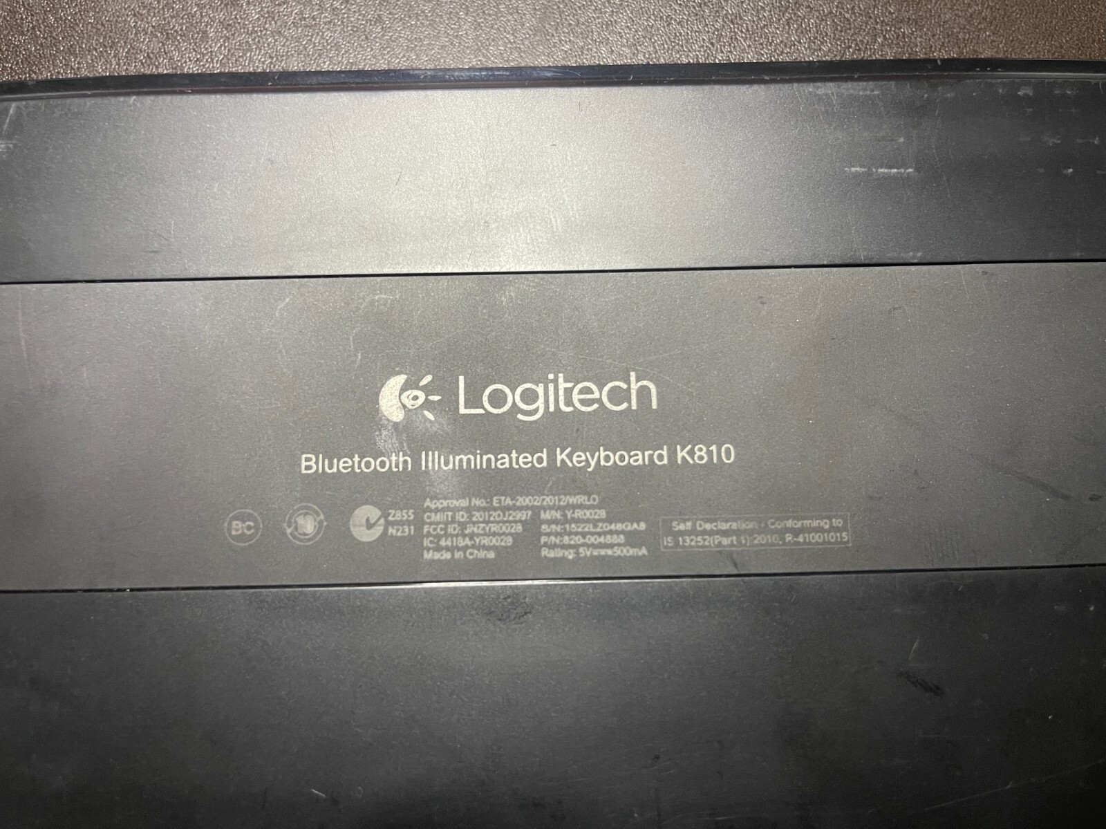 Logitech K810 Illuminated Bluetooth Wireless Keyboard for sale online ...