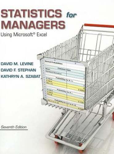 Statistics for Managers Using Microsoft Excel by David Levine: New ...