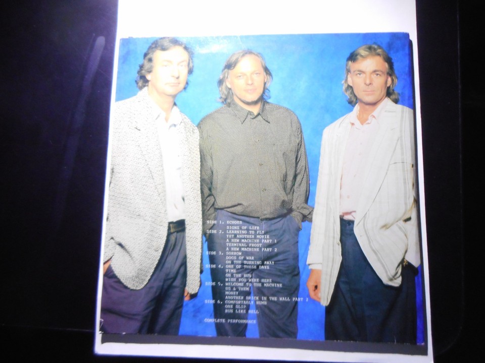 PINK FLOYD A NEW MACHINE - 3 RECORD set colored vinyl - live | eBay