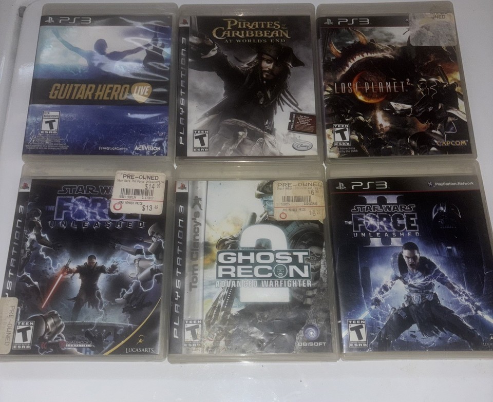 PlayStation 3 Game Lot Ps3 Army Of Two Bladestorm Endwar Battlefield 3 ...