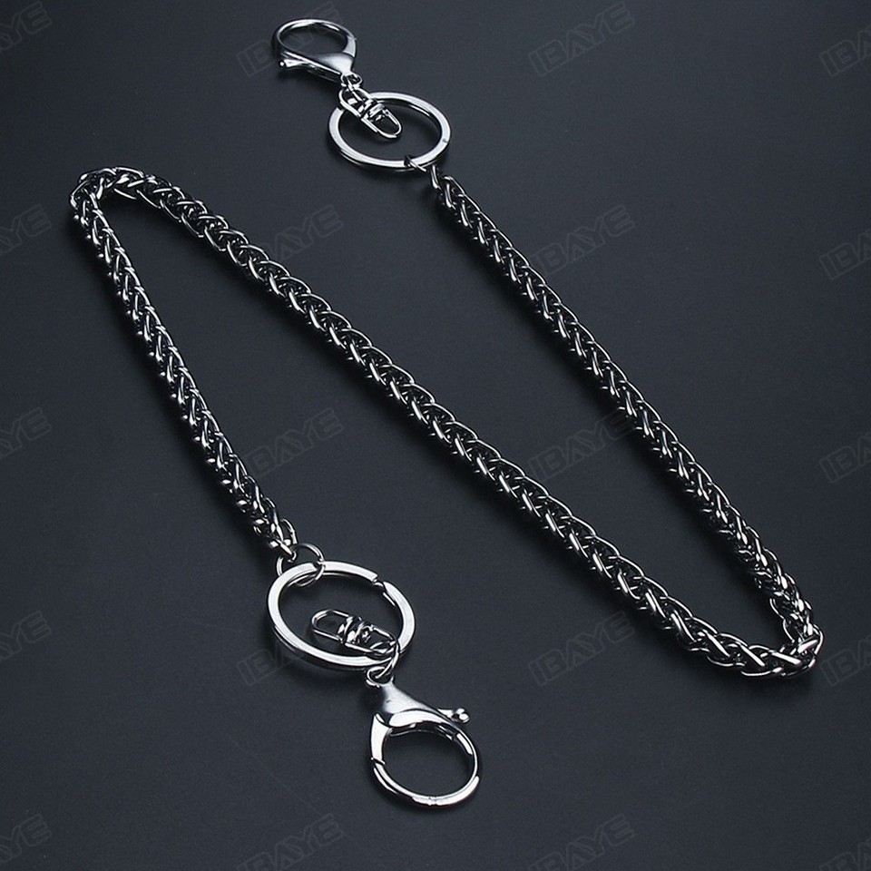 Biker Wallet Chain Punk Rock Hip-hop Chains for Men's Jeans | eBay UK