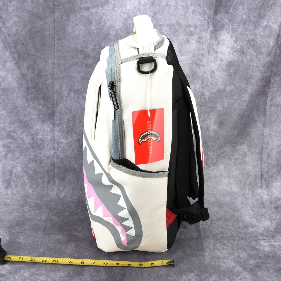 Sprayground Shark Central Saturdays Sharks Leather Backpack Unisex ...