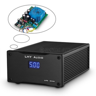USB/DC 5V 25W Regulated Linear Power Supply for HiFi Digital Interface ...