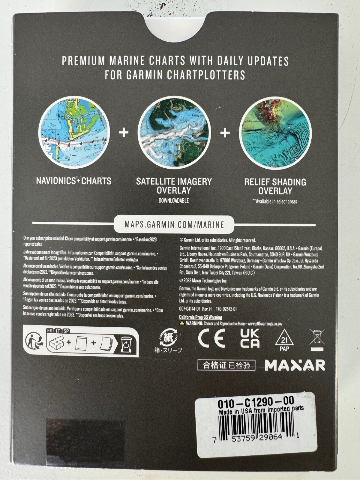 Garmin Navionics Vision+ software for U.S. South | eBay