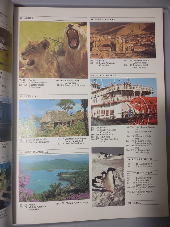 Rand McNally Pictorial World Atlas 4272024 | eBay