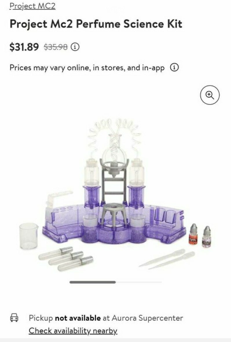 Project Mc2 PERFUME Maker Science Kit - Create Your Own Perfume Scent ...