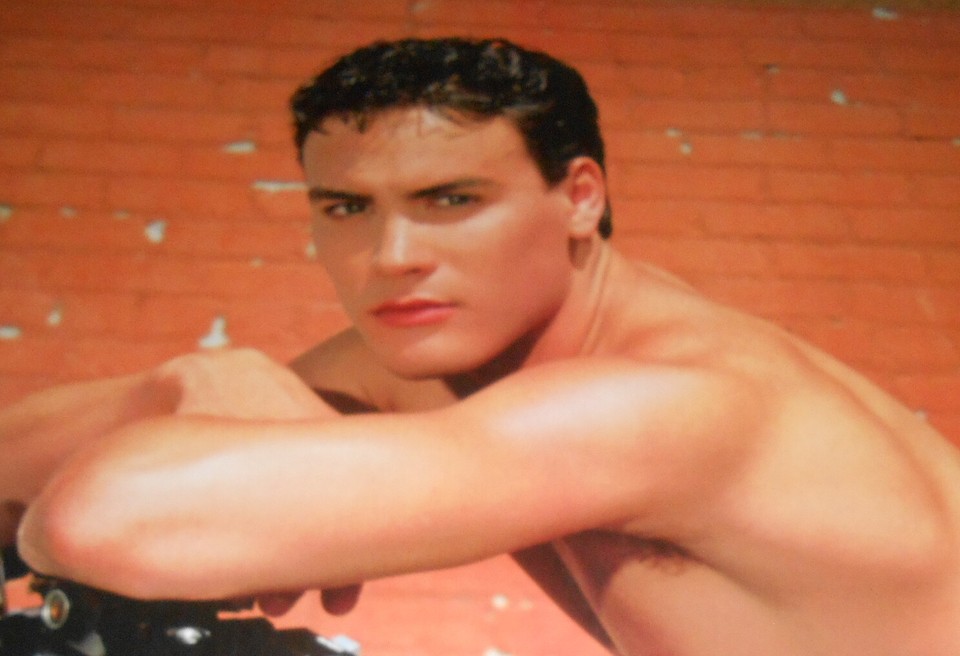 Brandon Lee 1986 Poster 32x23 Motorcycle RARE The Crow | eBay